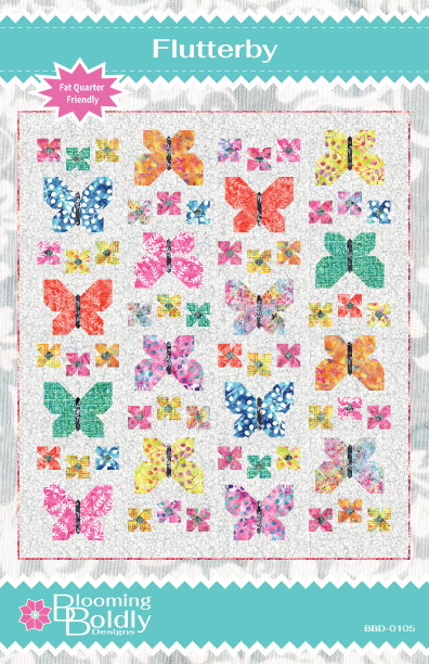 Flutterby Quilt Pattern – Blooming Boldly Designs