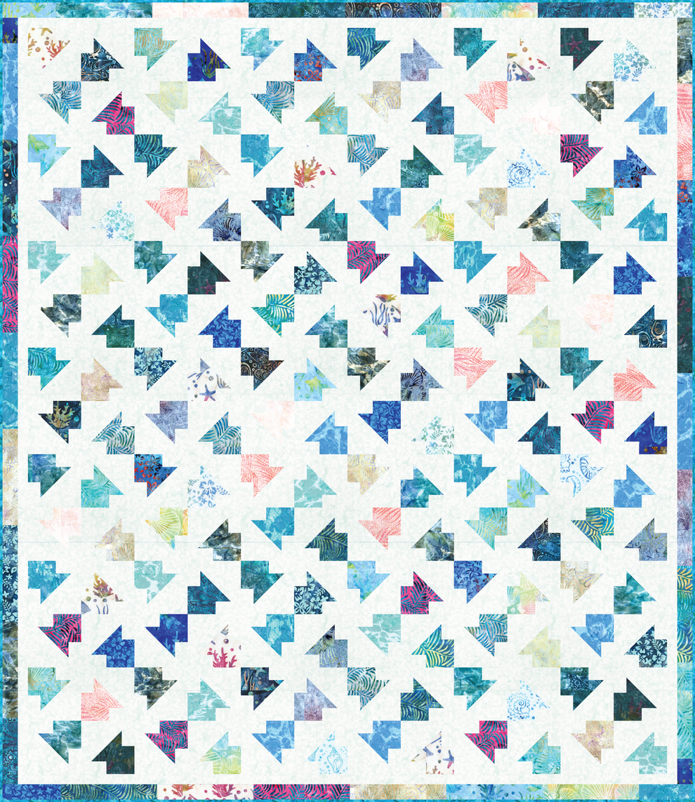 Digital Download - Kiss-Kiss Fish Quilt Pattern – Blooming Boldly Designs
